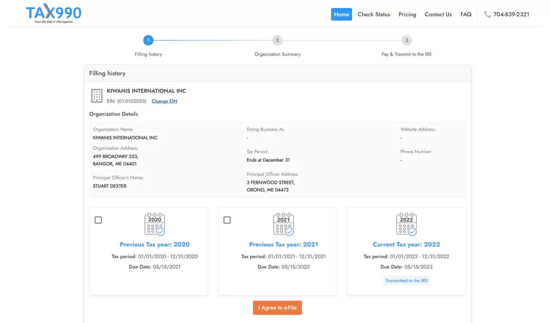 E-file Form 990-N | File 990-N online
